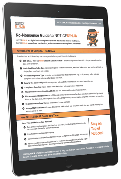 Tax Notice Resolution & Compliance Software | Notice Ninja Resources