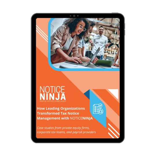 Tax Notice Resolution & Compliance Software | Notice Ninja Resources